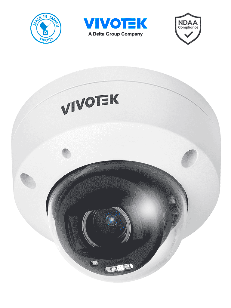 VIVOTEK FD9380-HTV-V2 - Cámara IP domo exterior 5 MP, lente varifocal ...